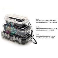 Jual Display Storage Box Gundam Case Waterproof Transparant with Safety ...