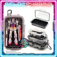 Jual Display Storage Box Gundam Case Waterproof Transparant with Safety ...