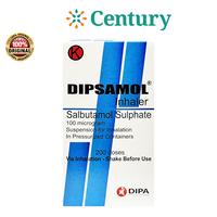 Jual DIPSAMOL INHALER 100MCG / PERAWATAN HIDUNG / INHALER / SALBUTAMOL ...