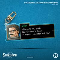 Jual Suikoden II - Character Dialog Box + Quotes Acrylic Keychain ...