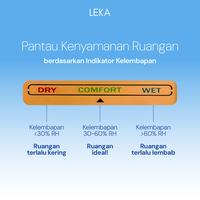 Promo LEKA - HM6010 Humidity Meter - Hygrometer Thermometer - Pengukur ...