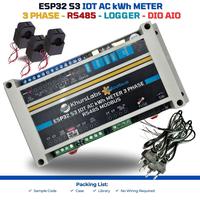 Jual ESP32 S3 IOT Energy Meter 3 Phase RS485 Modbus Otomasi Industri - Monitoring Online KWH ...