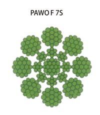 Jual Gustav Wolf PAWO F7S Wire Rope 8x19W IWRC FULL Steel / High End Wire Rope / Mid-High Rise ...