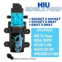Jual POMPA DC 12v HIU 5 LPM 6.5 BAR - Single Pump 100 PSI - DOBEL DRAT ...