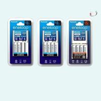 Promo Panasonic Eneloop Basic Charger Kit I Fast Charger Kit+ Battery ...