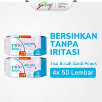 Promo Mitu Baby Tisu Basah Bayi Ganti Popok Blue Charming Lily - 50s ...