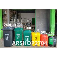 Jual bak sampah besar outdoor 25L 30L 70L 100L 120L 240L 1100L dustbin ...