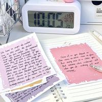 Promo Winzige 50 Lembar Sticky Notes Lucu Pastel Kertas Memo Alat Tulis ...