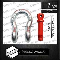Jual SHACKLE OMEGA 2 TON - KLEM SHAKEL 2TON - SAKEL - SEGEL 2T ...