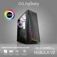 Jual CASE INFINITY NEBULA V2 - ATX | 1 Fan Rainbow | RGB Front ...