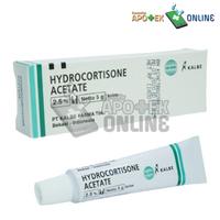 Jual HYDROCORTISONE 2.5% CREAM 5 GRAM/KORTIKOSTEROID/PERADANGAN KULIT ...