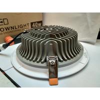 Jual Lampu Plafon Downlight Led Spotlight Cob Spot Light 40 Watt Putih ...
