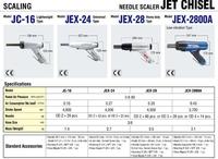 Jual Nitto Kohki Needle Scaler Jet Chisel JEX-24 Universal Type Best ...