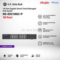Jual Ruijie Reeye RG-ES218GC-P, Switch Cerdas Cloud Manage 18-Port Gigabit PoE - Kota Surabaya ...