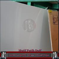 Jual Triplek Melamin Putih Doff 1 Muka Tebal 3mm | Ukuran 10x120 cm ...