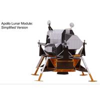 Jual Kertas Lembaran pola papercraft modul lunar apolo (CP-Ae5) - Kab ...