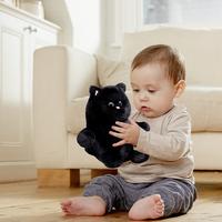 Jual Fat Cat Plush Fluffy Plush Fat Cat Stuffed Anima Interactive And ...