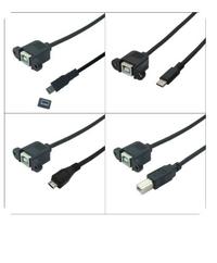 Jual USB 2.0 Type B Female to Type-C Micro Mini usb EXTENSION 30CM ...