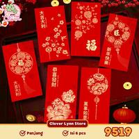 Jual ANGPAO PREMIUM IMLEK SNAKE YEAR ISI 6 PCS amplop chinese new year ...