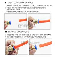Jual MPC 4-02 One Touch Male Thread Straight Fitting Slip Lock Socket Push In Connector Nipple ...