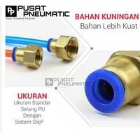 Jual MPCF 12-04 One Touch Female Thread Straight Fitting Slip Lock ...