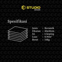 Jual Oslo Grey 40x40 Matte ASIA TILE Keramik Lantai Kasar Motif Batu ...