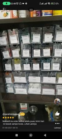 Jual kotak obat mika apotek kecil panjang ukuran 23x5x7 cm - Kab ...