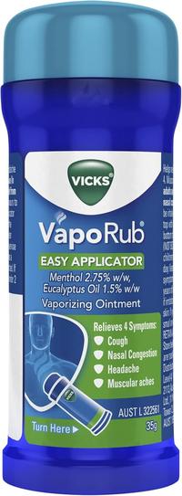 Jual PRODUK TERBARU VICKS VAPORUB EASY APPLICATOR TOPICAL OINTMENT FOR ...
