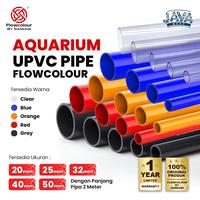 Jual Flowcolour Aquarium Pipe pipa U - PVC by San king / SanKing Pipa aquarium kolam - Red, 25mm ...