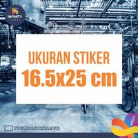 Jual x2 WSKXS - 022 stiker safety sign sticker rambu keselamatan kerja ...