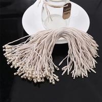 Jual 100Pcs Durable Hang Tag String White Nylon Snap Lock Pin Loop ...
