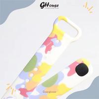 Jual Strap Smartband 9 Active Motif Silikon Tali Pengganti Xiaomi Redmi Smart Band 9 Active ...