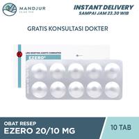 Jual Ezero 20/10 mg 10 Tablet / Obat Kolesterol / Lemak Darah - Jakarta ...