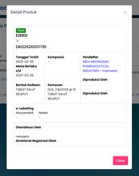 Jual Ezero 20/10 mg 10 Tablet / Obat Kolesterol / Lemak Darah - Jakarta ...