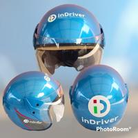 Jual HELM INDRIVER OJOL OJEK ONLINE - indrive hijau, M - Jakarta Barat ...