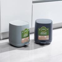 Jual STORA 5 LTR ECO TEMPAT SAMPAH PEDAL WHEAT STRAW - ABU-ABU ...