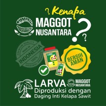 Toko Maggot Nusantara Online - Produk Lengkap & Harga Terbaik | Tokopedia