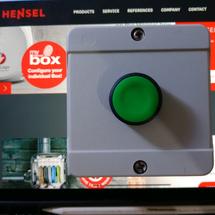 Jual BOX PANEL HENSEL POLYCARBONATE 300x600 x170mm IP66 K 0400 GREY ...