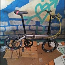 Jual sepeda lipat aleoca cartilla 16 inch - Kota Bekasi ...