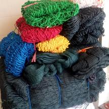 Jual jaring pengaman safety net bahan nilon 6 mili lubang 15 cm x 15 cm ...