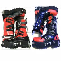Jual Sepatu Rocker boot 4 gesper hitam - Kab. Bandung - ALAS-BDG ...