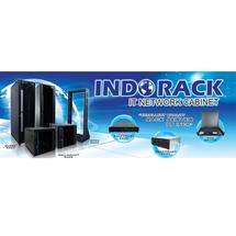 Jual Close Rack INDORACK Glass Door Rack Server 15U Depth 800mm IR8015G ...