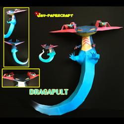 Jual Pokemon frogadier Papercraft - Kab. Bekasi - Papercraft Tiviti ...