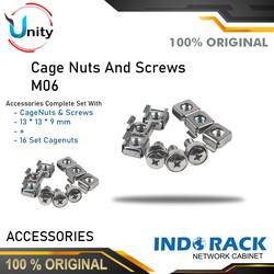 Jual CAGENUT AND SCREW M06 - MUR BAUT CLOSE RACK RAK SERVER INDORACK ...