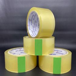 Jual LAKBAN / ISOLASI / SELOTIP BENING besar dan panjang. Uk. 48mm x ...