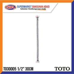 Jual FLEXIBLE HOSE TOTO TOILET WASTAFEL 30CM T030005-X - Jakarta Pusat ...