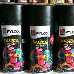 Jual Pylox Pyloc Pilox Piloc Pilok Cat Semprot Spray Nippon Paint Basics - BLACK PB102 - Jakarta ...