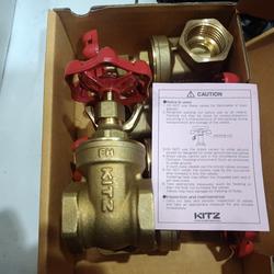 Jual Gate Valve Kitz Drat 1" inch / Gate Valve Kuningan Kitz 100% ...