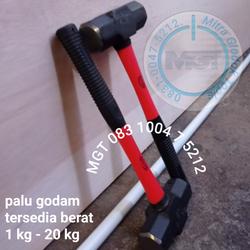 Jual palu bodem 5 kg palu godam 10 lbs sledge hammer gagang karet ...