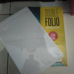 Jual Kertas Double Folio Bergaris VISION isi 100 lembar - Kota Malang ...